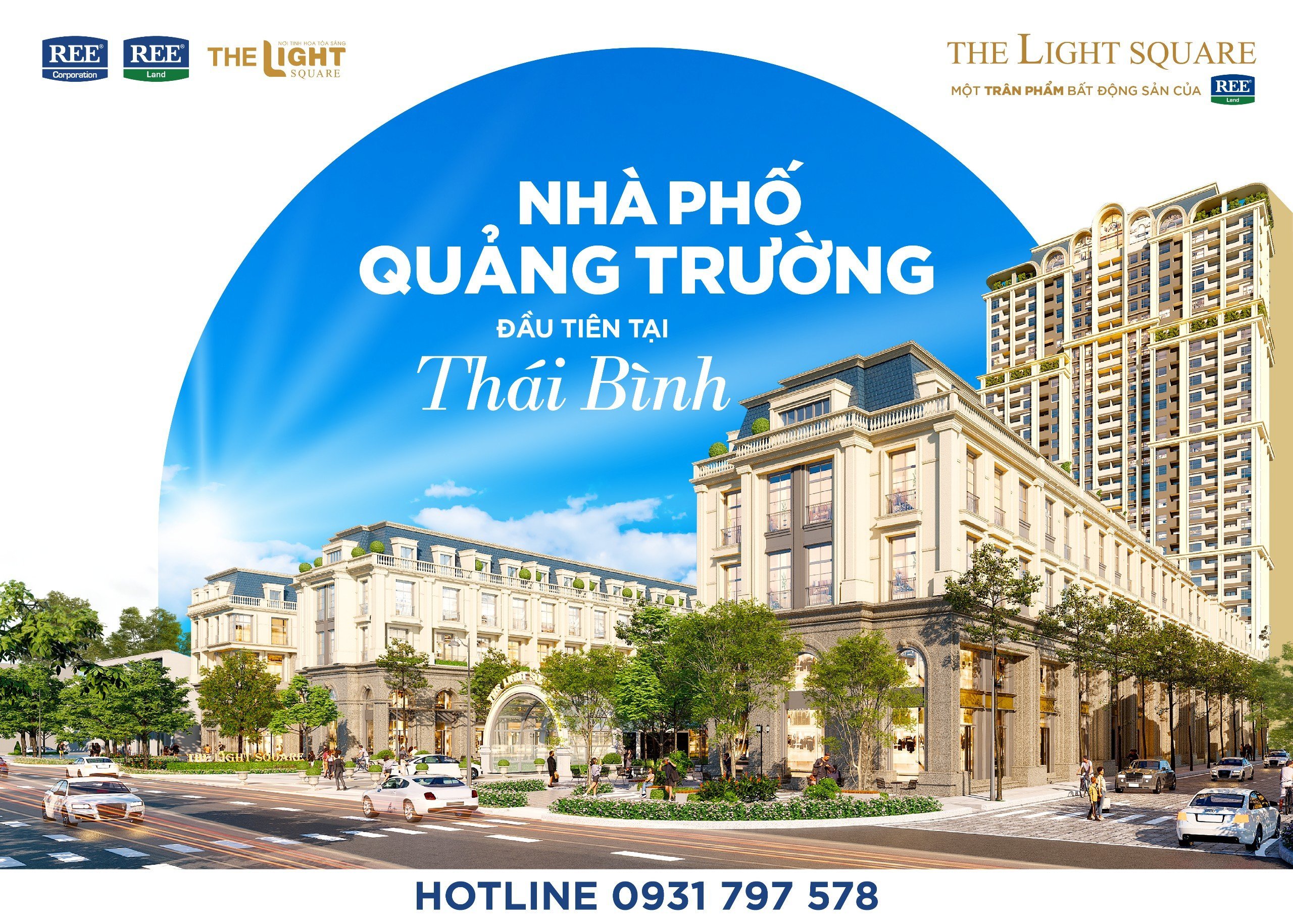 The event of REE Land launching The Light Square project - REE Corporation